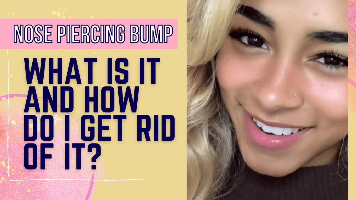Nose Piercing Bump What Is It And How Do I Get Rid Of It Base
