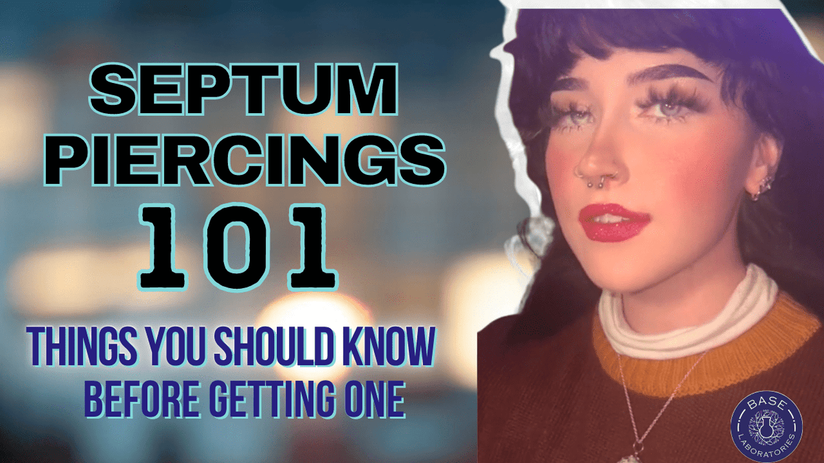 Septum Piercing Infection: How to Prevent and Treat it – Base Laboratories