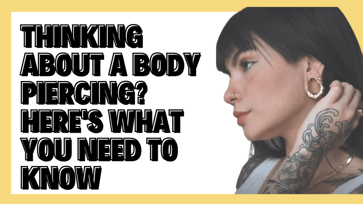 Thinking About a Body Piercing? Here's What You Need to Know – Base ...