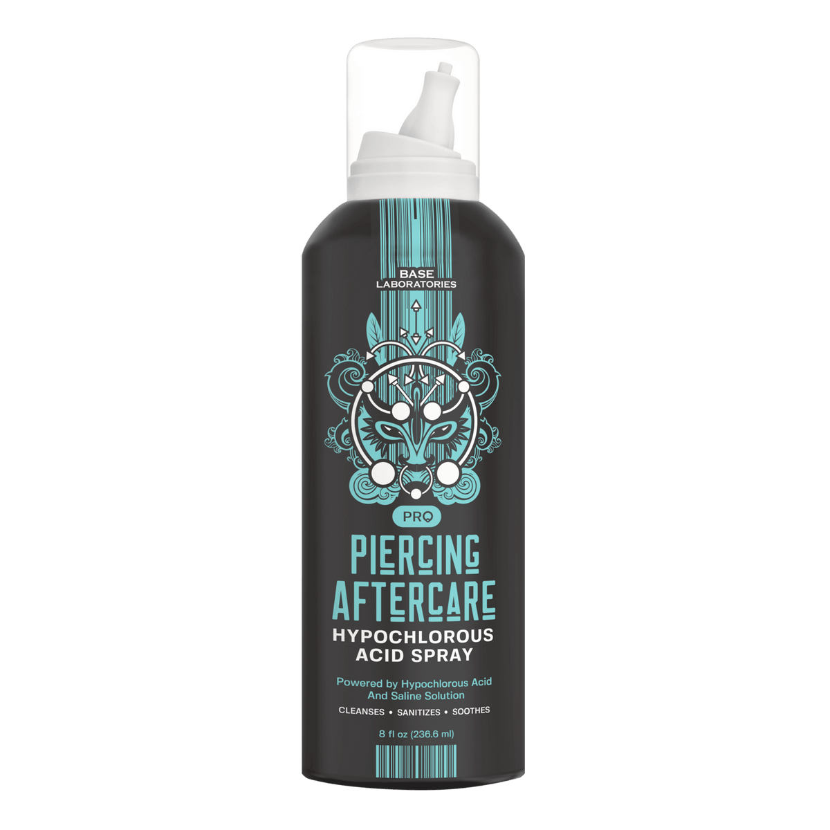 Hypochlorous Acid & Saline Piercing Aftercare Spray | Effective Healing ...